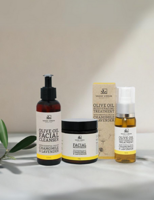 Chamomile & Lavender Rejuvenating Facial Bundle – Vasse Virgin